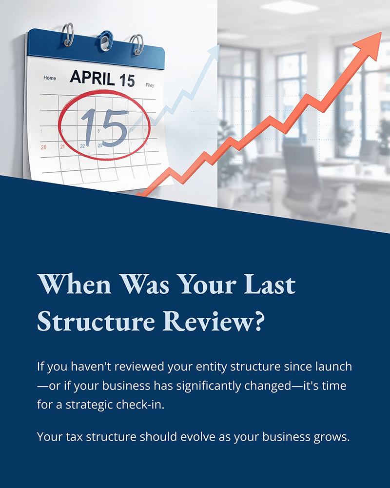 Business Entity Structure Tax Implications